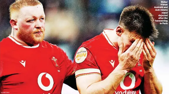 Welsh rugby burns as players are failed by those in charge - PressReader