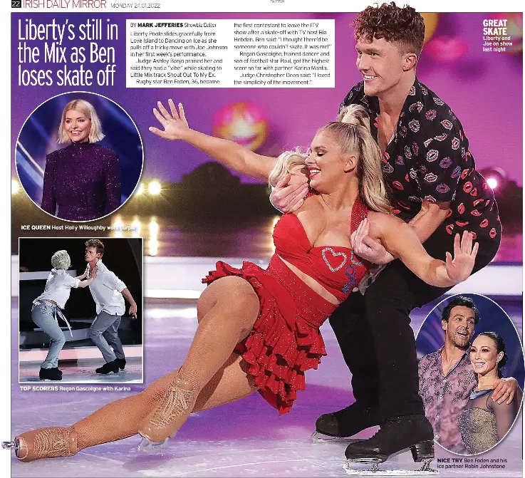 Liberty’s still in the Mix as Ben loses skate off - PressReader