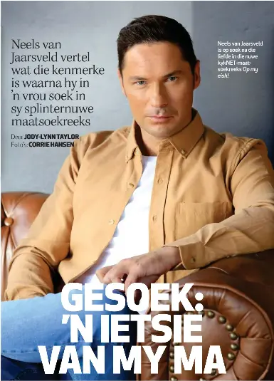 Neels se TV-soeke na liefde - PressReader