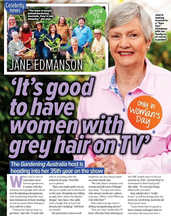 ‘It’s good to have women with grey hair on TV’ - PressReader