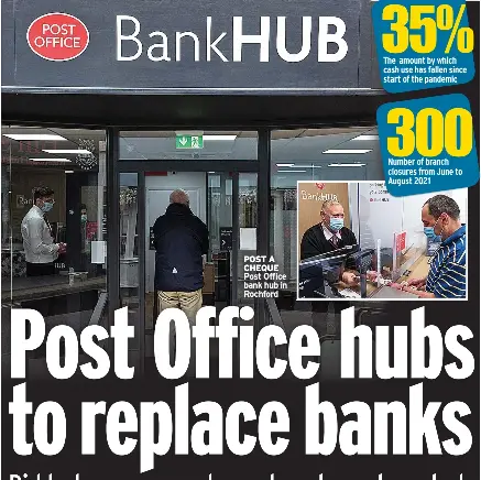 Post Office hubs to replace banks - PressReader
