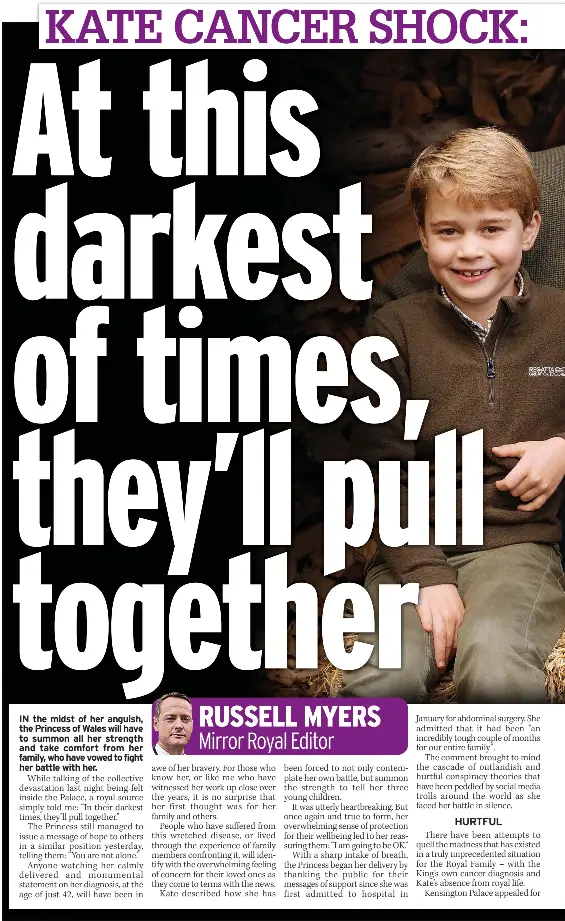 At this darkest of times, they’ll pull together - PressReader
