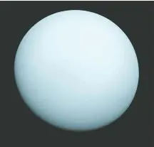 Uranus, the ice giant, may have been misunderst­ood for almost 40 years ...