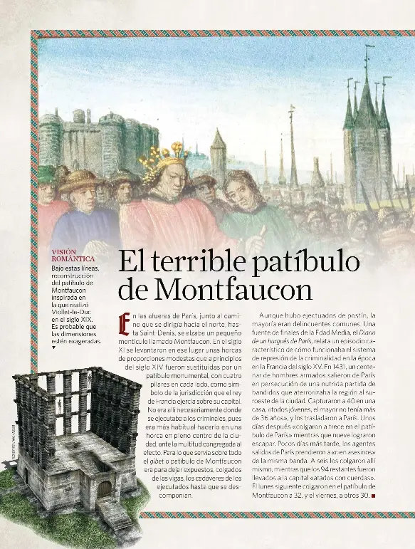 El terrible patíbulo de Montfaucon - PressReader