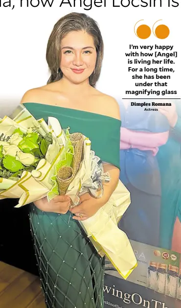 Dimples Romana on work after being Daniela, how Angel Locsin is doing - PressReader