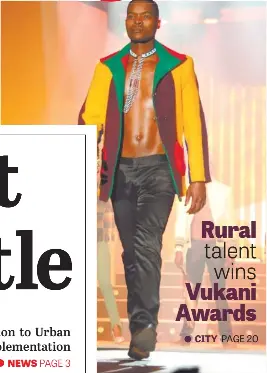 Rural talent wins Vukani Awards - PressReader