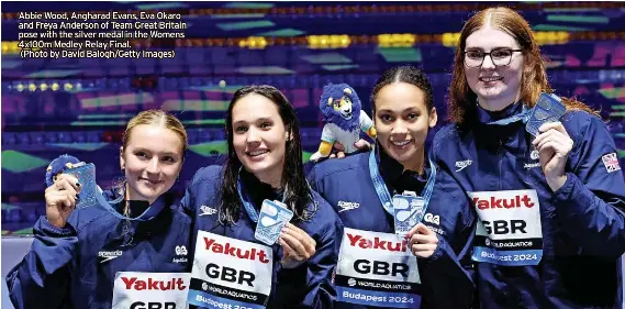 Medal hat-trick delight for Woods in Budapest - PressReader