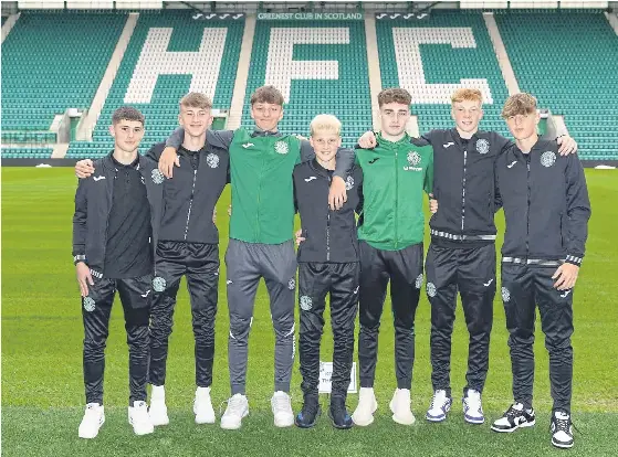 NEW KIDS ON THE HIBS BLOCK - PressReader