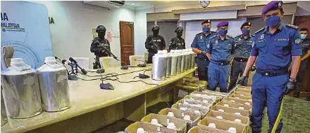 Kastam rampas dadah ‘zombi’ bernilai RM44.4J - PressReader