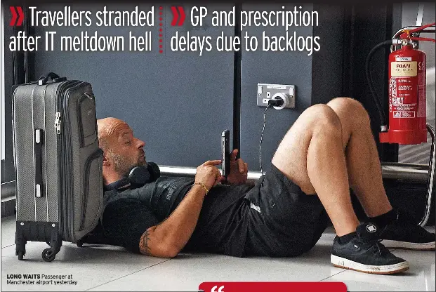 FLIGHTS STILL OUT OF THE WINDOWS - PressReader