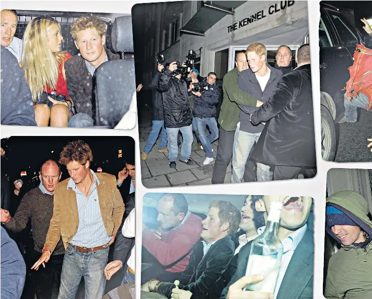 The wild party nights you won’t read about in Spare - PressReader