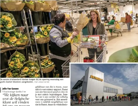 Opening grootste Jumbo in ons land lokt meteen massa klanten - PressReader