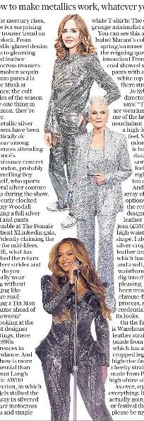 It’s not just Beyoncé – anyone can look good in silver jeans - PressReader
