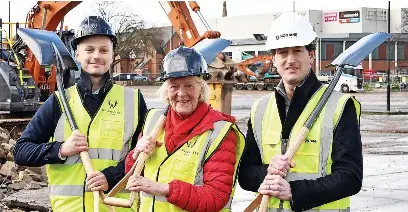 Work begins to build homes on site - PressReader