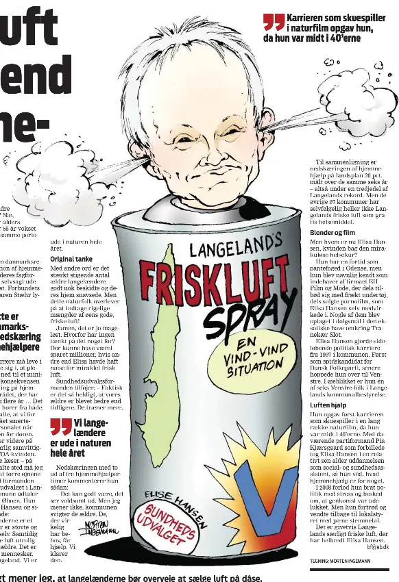 Frisk luft bedre end hjemmehjae­lp - PressReader