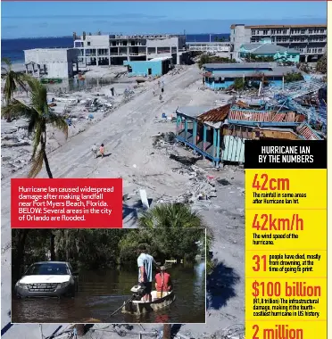 HURRICANE IAN CAUSES CARNAGE - PressReader
