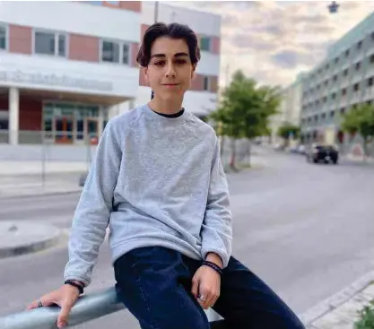 Arwin, 15, tar plats i SVT-serie - PressReader