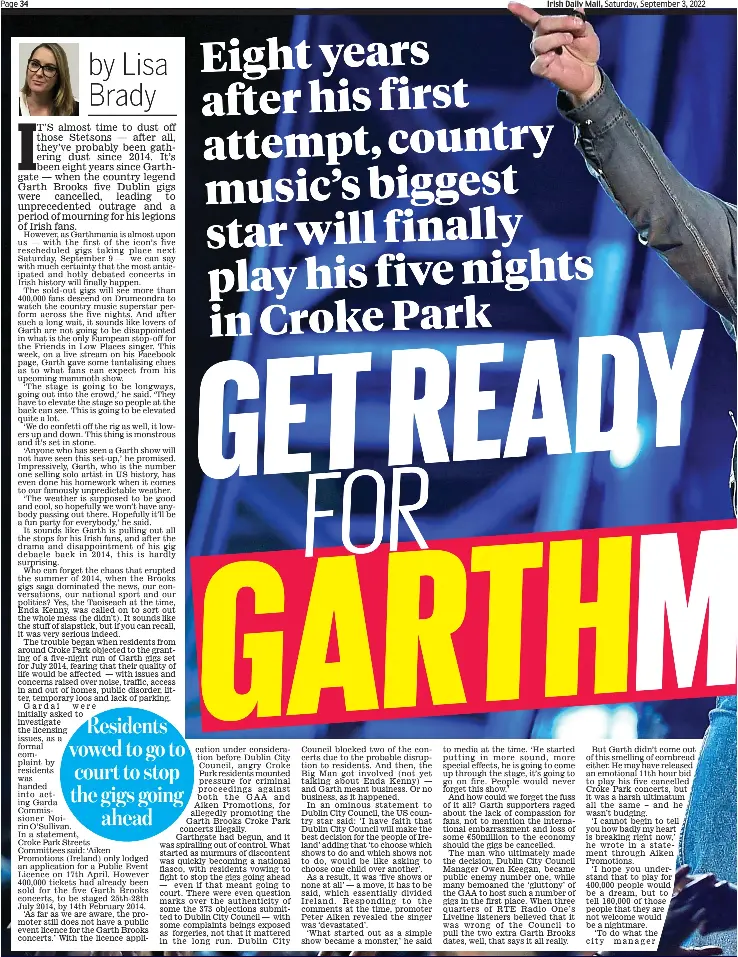 GET READY FOR GARTHMANIA - PressReader