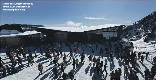 Mt Ruapehu ski fields: Grasping on to a sliver of hope - PressReader