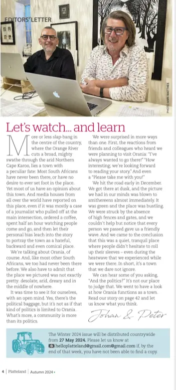 Let’s watch… and learn - PressReader