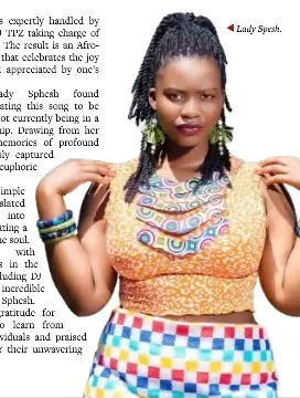 Lady Sphesh, DJ TPZ’s unreleased song making waves on TikTok - PressReader