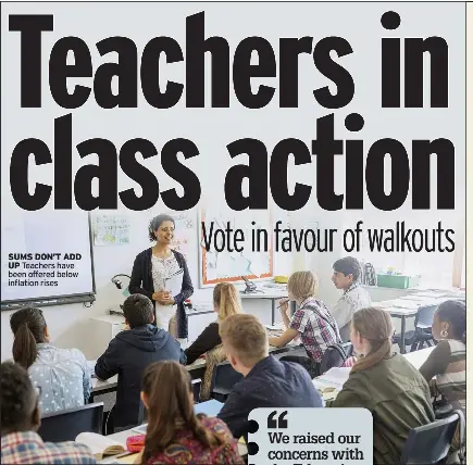Teachers in class action - PressReader