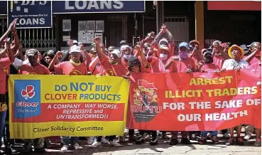 Clover workers turn up strike heat - PressReader