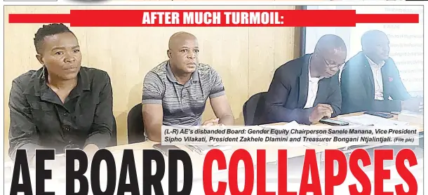 AE BOARD COLLAPSES - PressReader