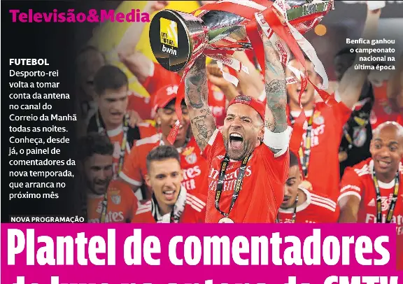 Plantel de comentador­es de luxo na antena da CMTV - PressReader