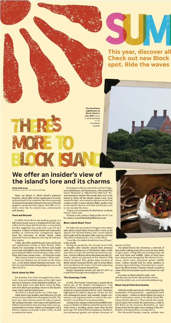 Block Island beyond tme bars and beaches. | The Providence Journal ...