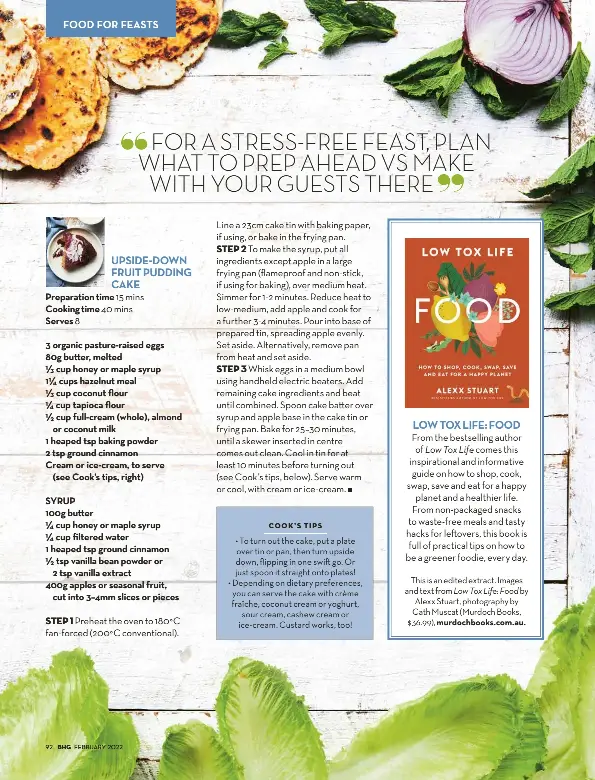 UPSIDE-DOWN FRUIT PUDDING CAKE - PressReader