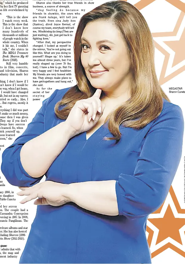 SHARON CUNETA: THE STAYING POWER OF A MEGASTAR - PressReader