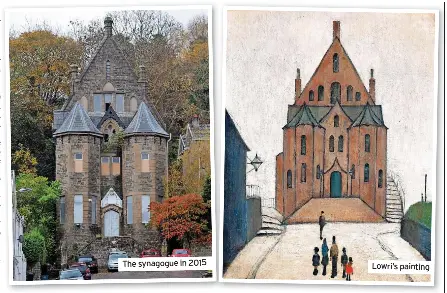 Forgotten Lowry painting of Merthyr synagogue sells for £277,200 ...