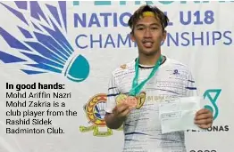 Sidek influence looms large over shuttlers at world juniors - PressReader