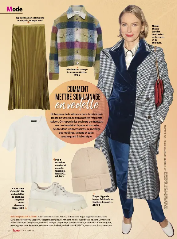 COMMENT METTRE SON LAINAGE en vedette - PressReader