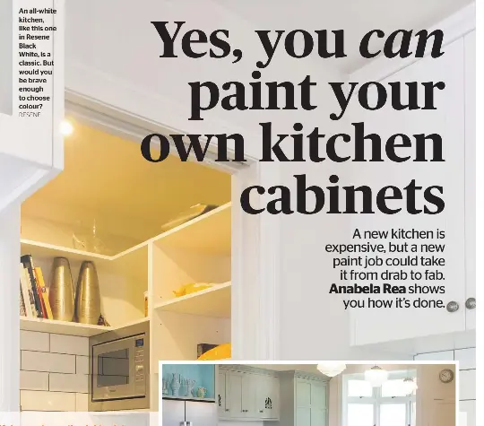 Yes, you can paint your own kitchen cabinets - PressReader