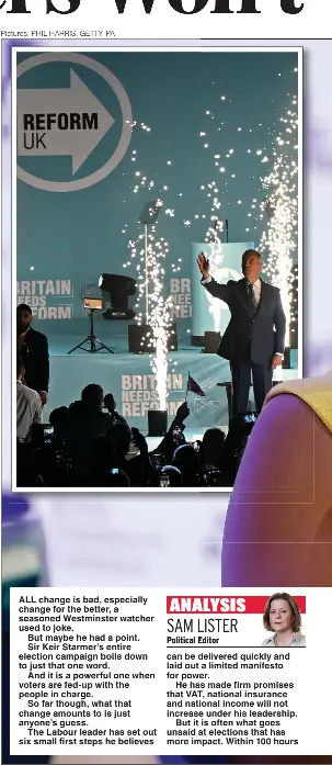 ‘Reform voters won’t get what they think’ - PressReader