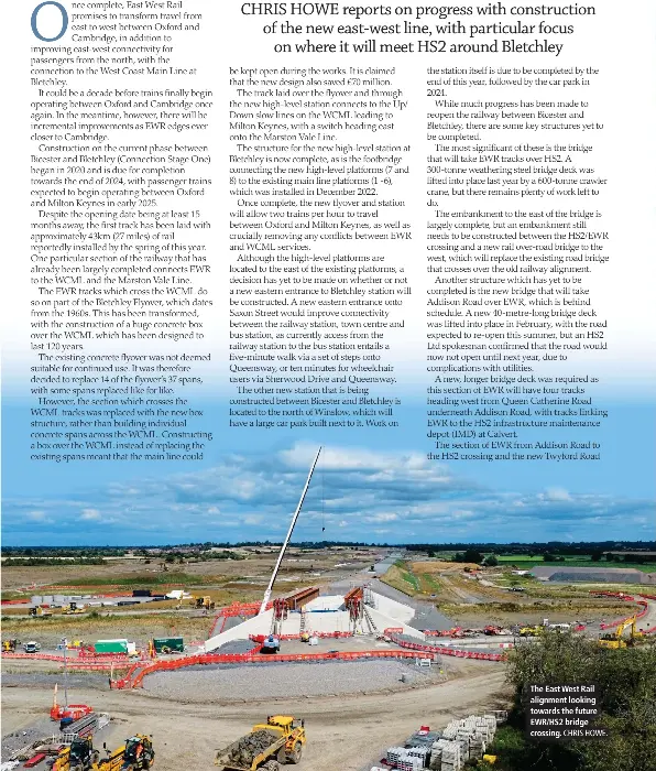 East West Rail infrastruc­ture is taking shape - PressReader