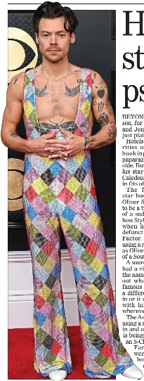 Harry restyled... all of a sudden star is using ‘Oliver Sudden’ as pseudonym to check into ...