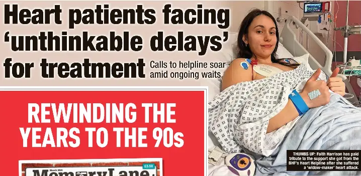 HEART PATIENTS FACING ‘UNTHINKABL­E DELAYS’ FOR TREATMENT - PressReader