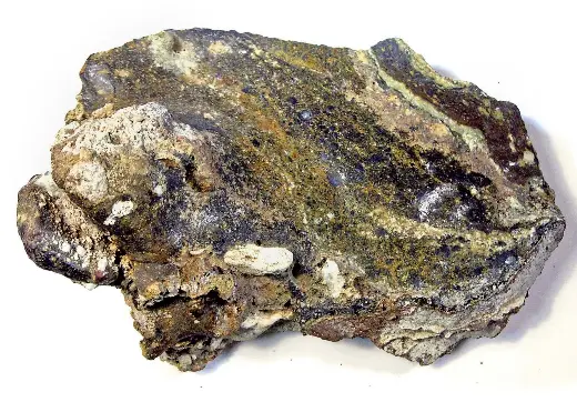 New sedimentar­y rock made from slag is a carbontrap­ping champ ...