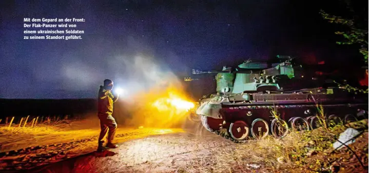 Gepard-Panzer wehren Putins Drohnen ab - PressReader