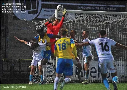Truro turn to Torquay-born goalie after Hamon’s exit to Paul’s Gulls ...