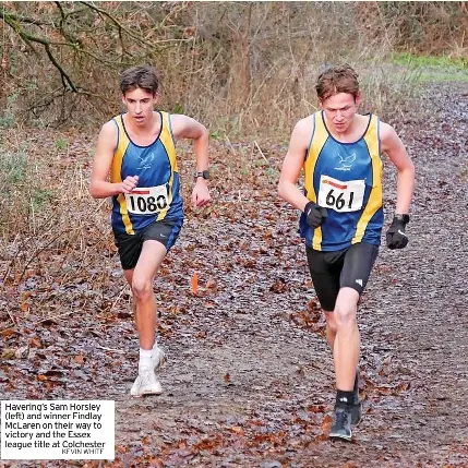 Havering young guns secure league title with time to spare - PressReader