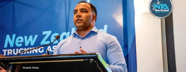 NZ Trucking Associatio­n Summit – Riccardo Areosa and Paul Fantham ...