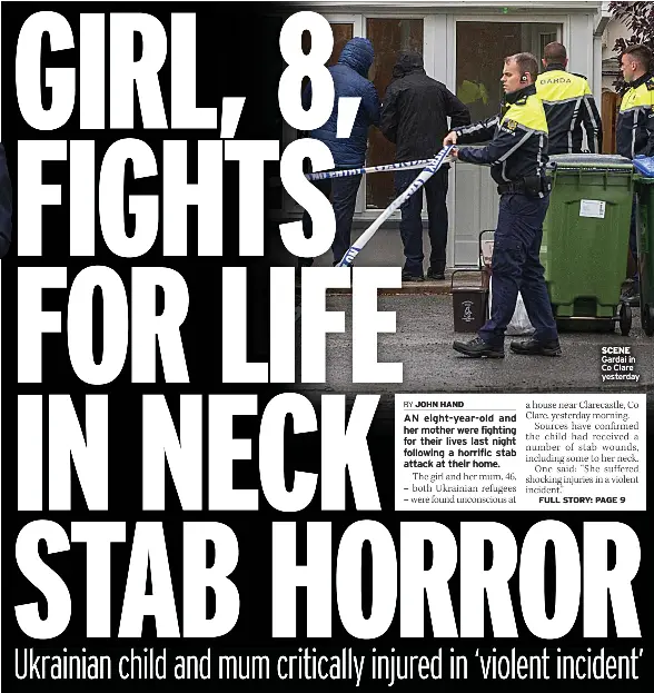 GIRL, 8, FIGHTS FOR LIFE IN NECK STAB HORROR - PressReader