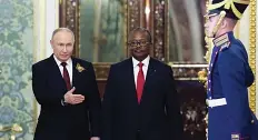 “Guiné-bissau é parceiro firme da Rússia”, diz Sissocó Embaló - PressReader