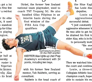 Kieffer sizzles with 34 for strong Utah Prep Academy debut - PressReader