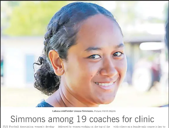 Simmons among 19 coaches for clinic - PressReader