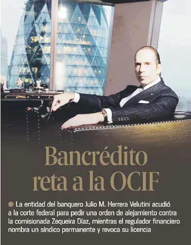 Bancrédito reta a la OCIF - PressReader
